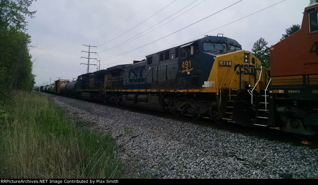 CSXT 491 on CSX Q620